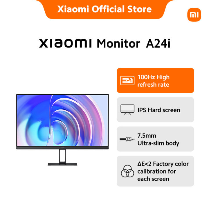 Xiaomi Monitor A24i | 100Hz refresh rate, 1080P FHD, IPS Screen, HDMI ...