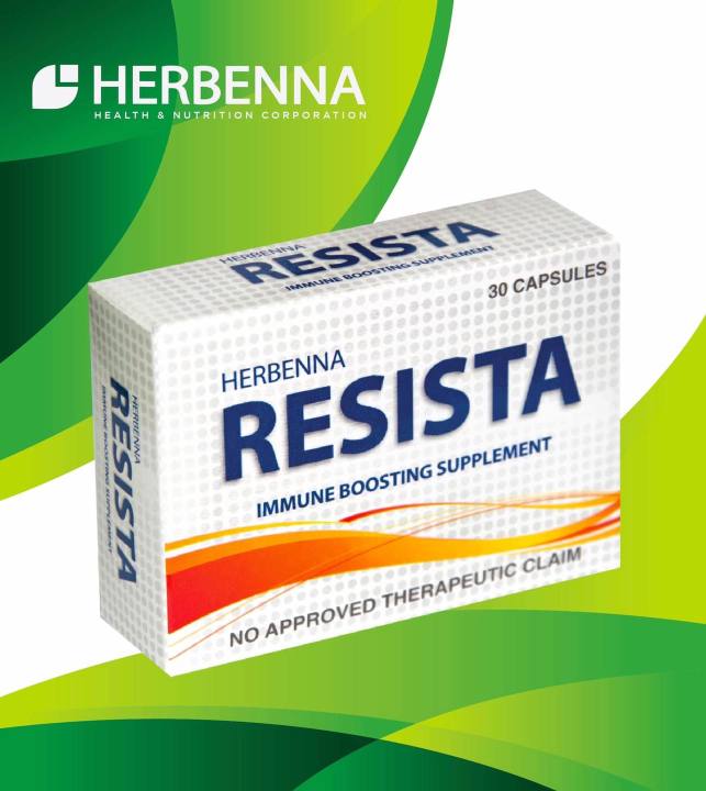 Resista Immune Boosting Supplement (30 Capsules) | Lazada PH
