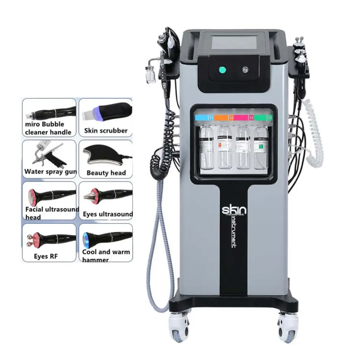 Beauty Instruments Facial Plastic Machine 10-in-1 Ultrasonic Radio ...