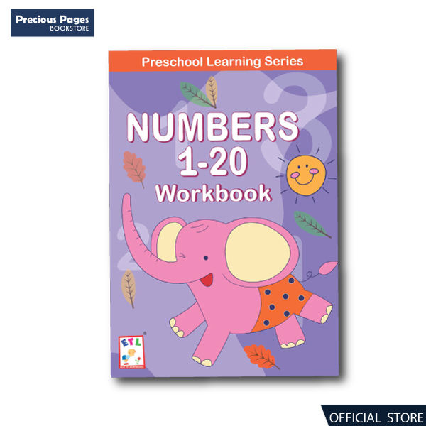 Preschool Learning Series - Numbers 1 - 20 Workbook | Lazada PH