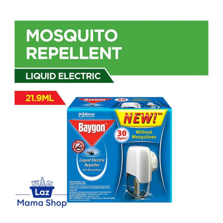 Baygon Liquid Electric Mosquito Repeller Starter (Laz Mama Shop ...