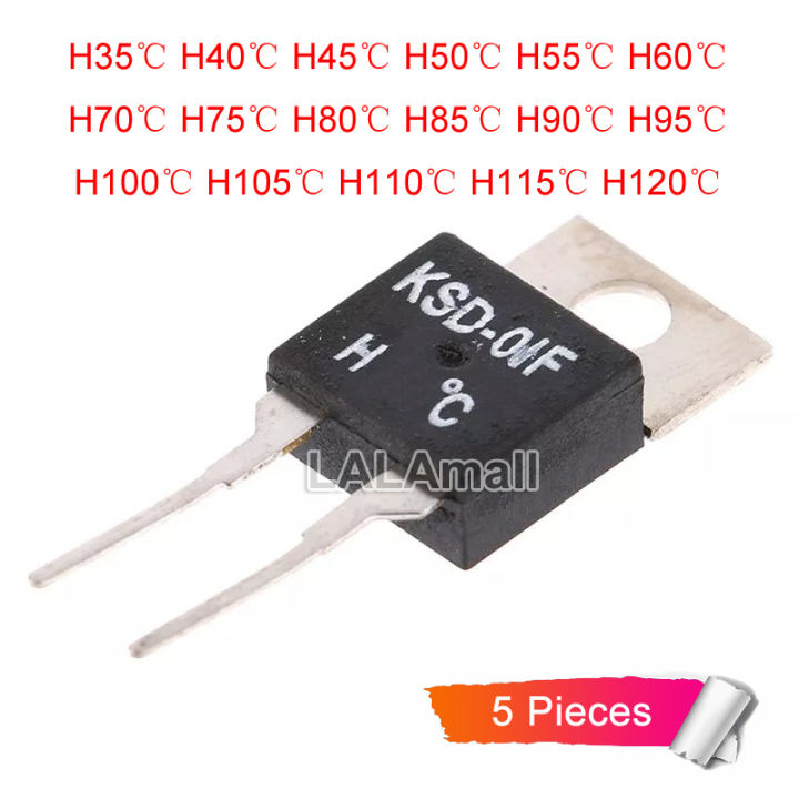 5pcs/lots KSD-01F H KSD 01F H35C H40C H45C H50C H55C H60C H70C H75C ...