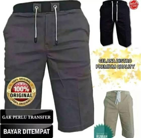 CELANA PENDEK PRIA DEWASA / Celana Pendek Pria Distro 2021 / Celana Pendek Chino Dewasa BONUS ...