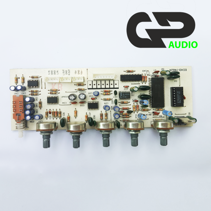 Mạch Vang M50195 xung 74624 - Mạch Echo M50195 xung 74624 dùng cho ...