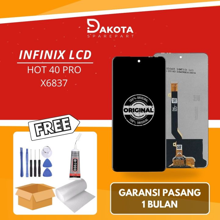 [ORIGINAL] LCD INFINIX HOT 40 PRO / X6837 FULLSET COMPLETE ORIGINAL ...