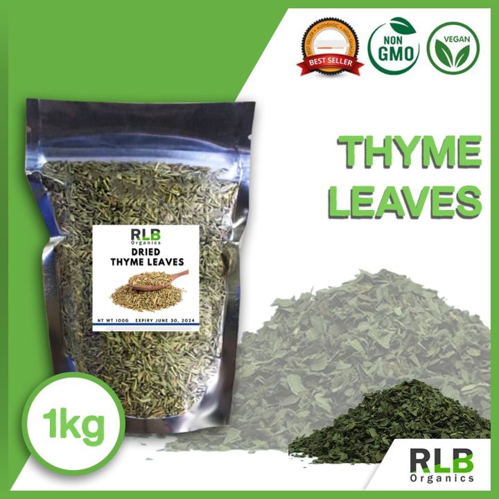 Thyme Leaves Kitchen Condiments Cooking Essentials Dried Herbs Spices Seasonings Adds Taste ...