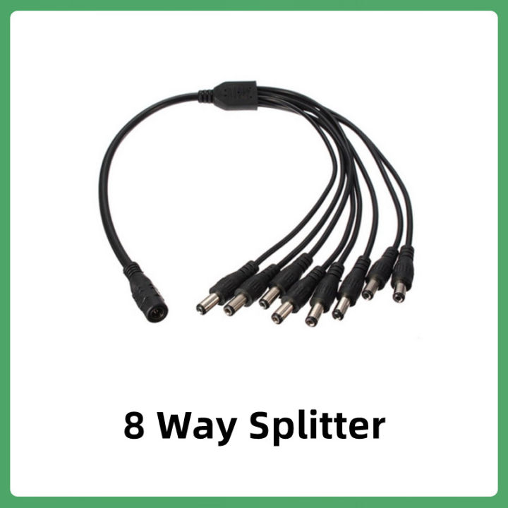 Dahua 4/8 Way Splitter DC Power Supply Cable for 12V for CCTV | Lazada PH