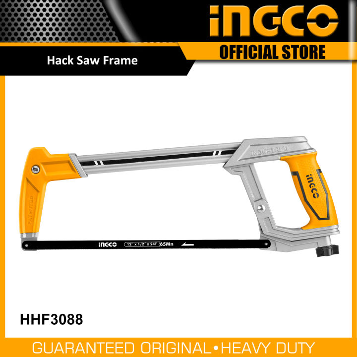 INGCO Heavy Duty Hacksaw Hack Saw Frame 12"/300mm HHF3088 IHT | Lazada PH