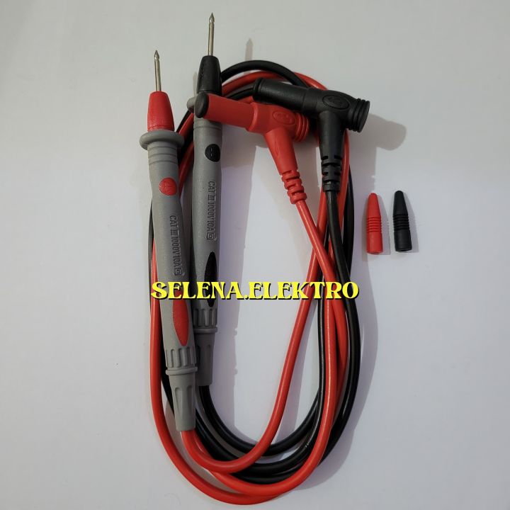 Kabel Multitester multimeter probe Runcing 20amper cable Tester runcing ...
