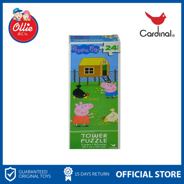 Cardinal Games Peppa Pig Tower Puzzle 24pcs | Lazada PH