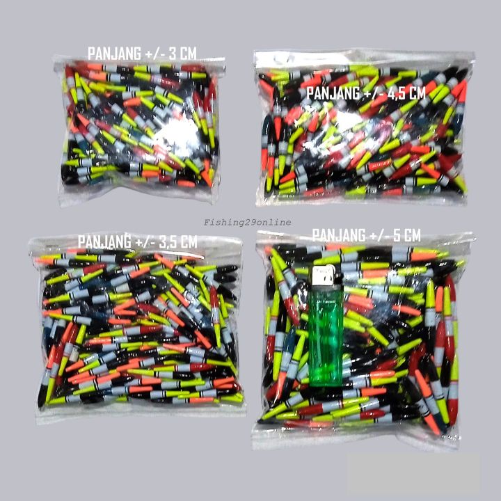 Pelampung pancing kayu cabe rawit merah hijau harga satuan | Lazada ...