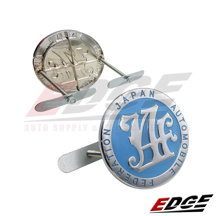 Grill Emblem - JAF - 8.4cm // Japan Automobile Federation universal ...