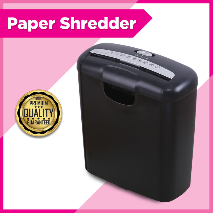 RF Printing Supplies - Paper Shredder Machine Black 10L (STRIP CUT ...