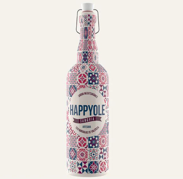Happyole Tinta Sangria Fruit Red Wine - GRAPE (750ml) - ABV 8.6% ...