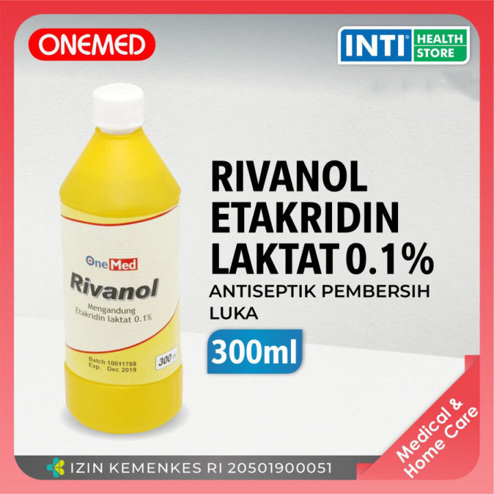 Onemed | Rivanol 300 ml | Antiseptik Pembersih Luka | Lazada Indonesia