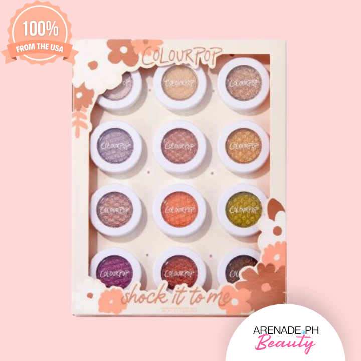 ColourPop SHOCK IT TO ME Super Shock Shadow Vault, 12 shades | Lazada PH
