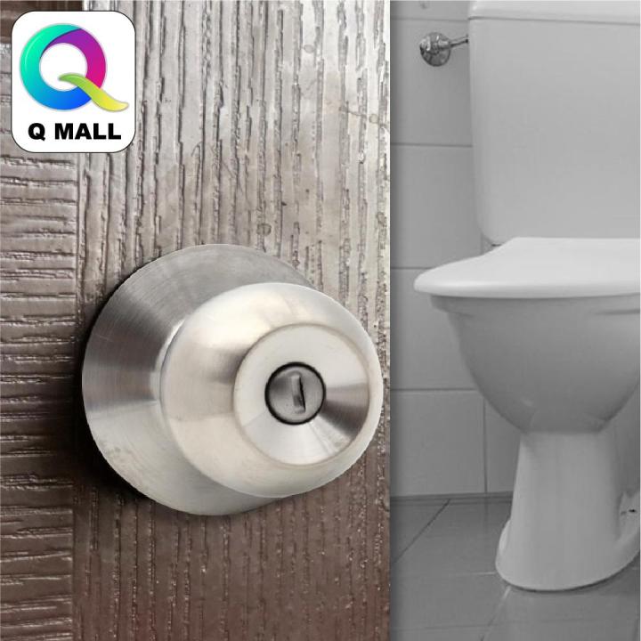 WARRIOR CYLINDRICAL DOOR KNOB LOCK-PRIVACY (NO KEY) 5372SS | Lazada