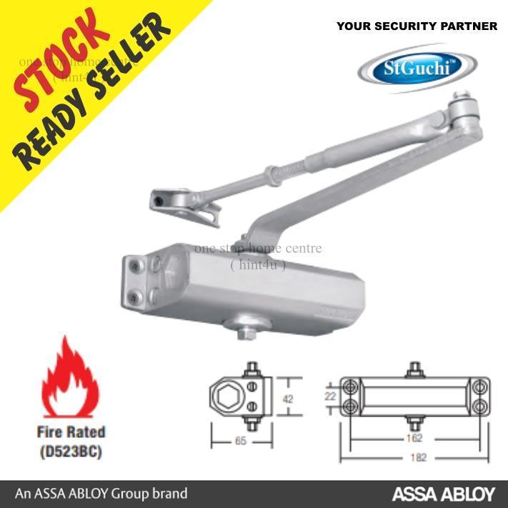 ST GUCHI SGDC 523BC FIRE RATED DOOR CLOSER (BACK CHECK) SIRIM | Lazada