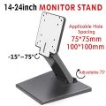 WTH Monitor Stand Universal bracket | 14-27 inch PC monitor Telescopic ...