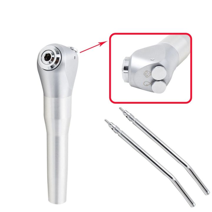 Dental 3-Way Triple Air Water Spray Handpiece With 2 Nozzle Tube ...