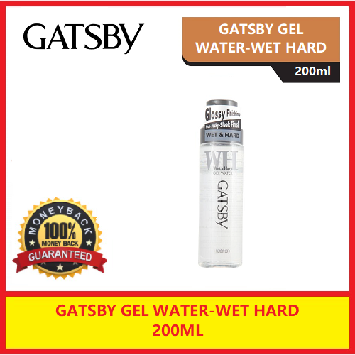 [Ready Stock] Gatsby Gel Water Wet Hard 200ml Water Based GEL Strong ...