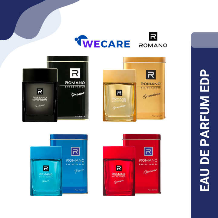 Romano Eau De Parfum EDP (100ml) - (Picco / Giovane / Grandiose ...
