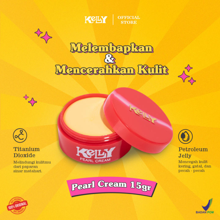 Kelly Pearl Cream 15gr Original BPOM | Lazada Indonesia