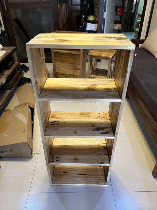 SOLID WOOD 4 LAYER OPEN SHELF | Lazada PH