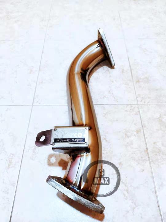 Nissan Navara D40 Racing Force Down Pipe Exhaust Stainless Steel | Lazada