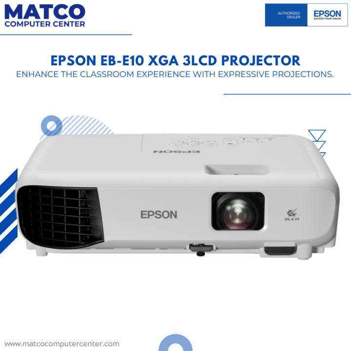 Epson EB-E10 XGA 3LCD Projector | Lazada PH