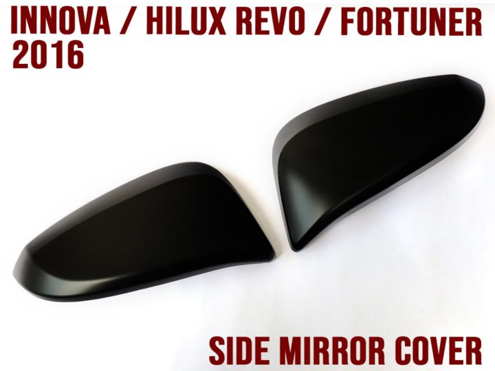 TOYOTA FORTUNER / INNOVA / HILUX 2016-2025 2pcs SIDE MIRROR COVER MATTE ...
