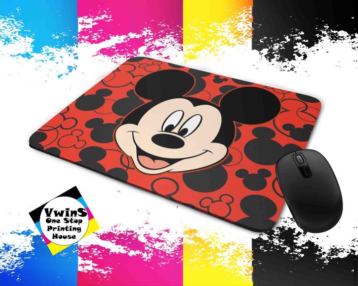 Mickey Mouse Mousepads! Customize Mickey mouse Walt Disney mouse pad ...