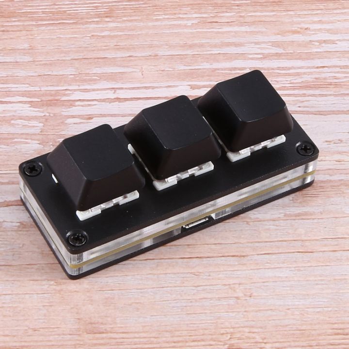 TECHCHIP-Multimedia OSU Gaming Keypad 3 Key Custom Programming Macro ...