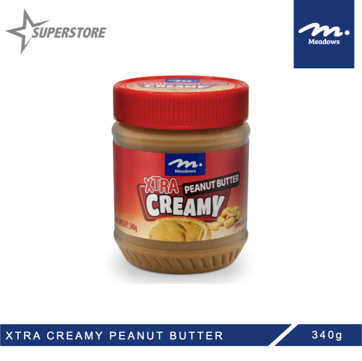 Meadows Xtra Cream Peanut Butter 340g | Lazada PH