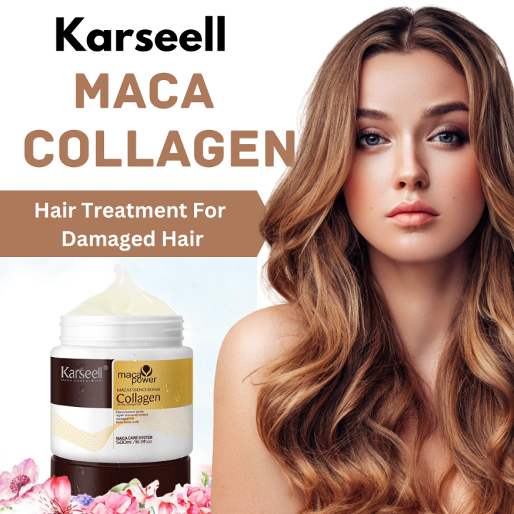BOLD ORGANICS | Maca Essence Repair Collagen for Dry Damaged Hair ...