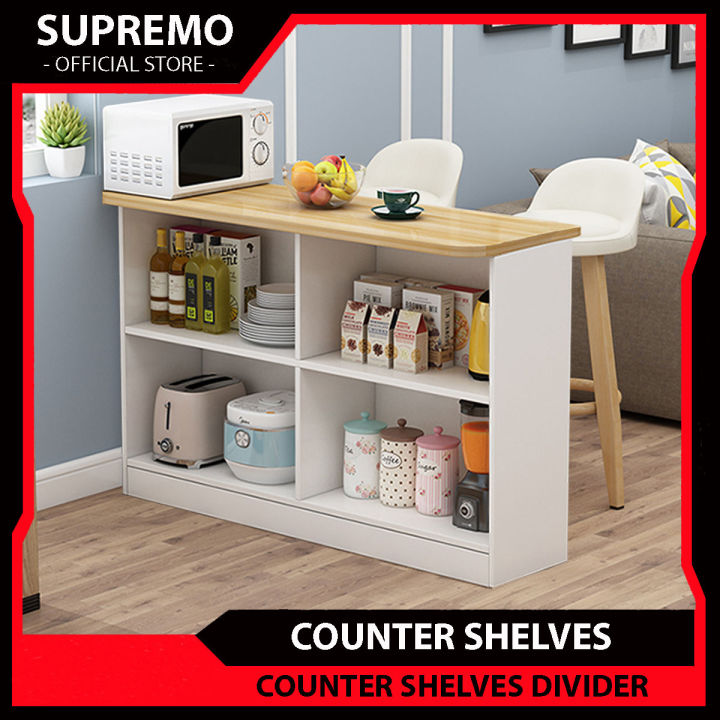 Counter Shelves Divider apartment bar table porch light luxury guest ...