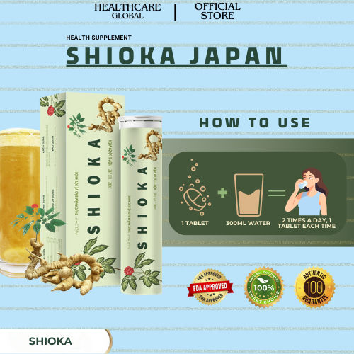SHIOKA Herbal Effervescent Tablets – Natural Tumor Support & Hormonal ...