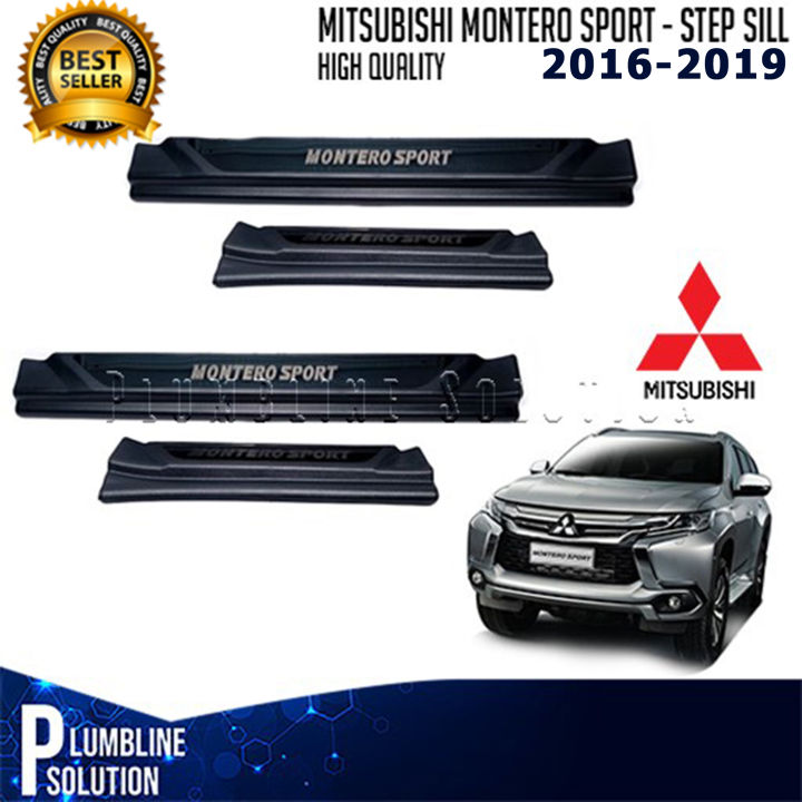 Side Step Sill for Mitsubishi Montero Sport GLS / GT / GLX 2016 2017 ...