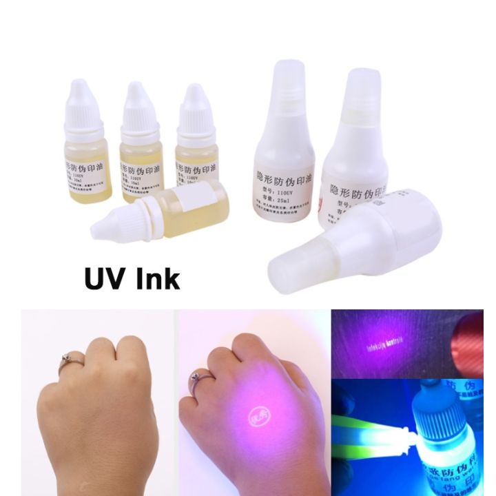 【YF】 Photosensitive stamp ink invisible anti-counterfeiting UV ...