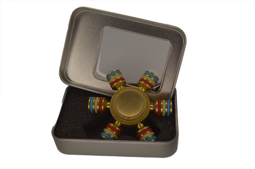 Fidget Spinner Gold Cylinder Special Edition | Lazada