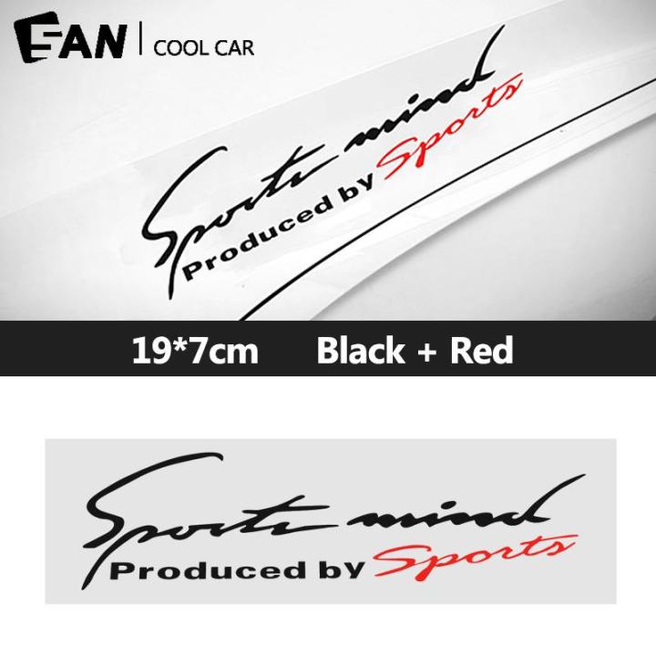 1PCS 19*7CM Universal Car Sticker Sports Mind Eyelid Decal For All Cars ...