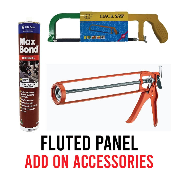 [Add On] Fluted Panel Tools Maxbond Glue Wall panel Tools | Lazada ...