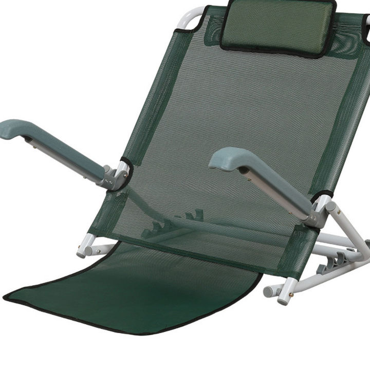 Adjustable Bed Backrest Portable Folding Sit Up Back Rest with Head ...