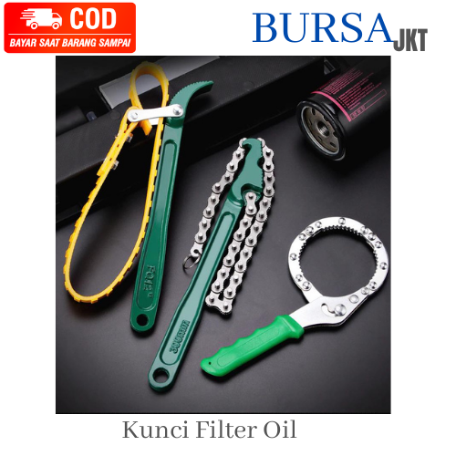 KUNCI FILTER OLI MODEL SABUK BELT RANTAI UNIVERSAL PEMBUKA OLI MOBIL ...