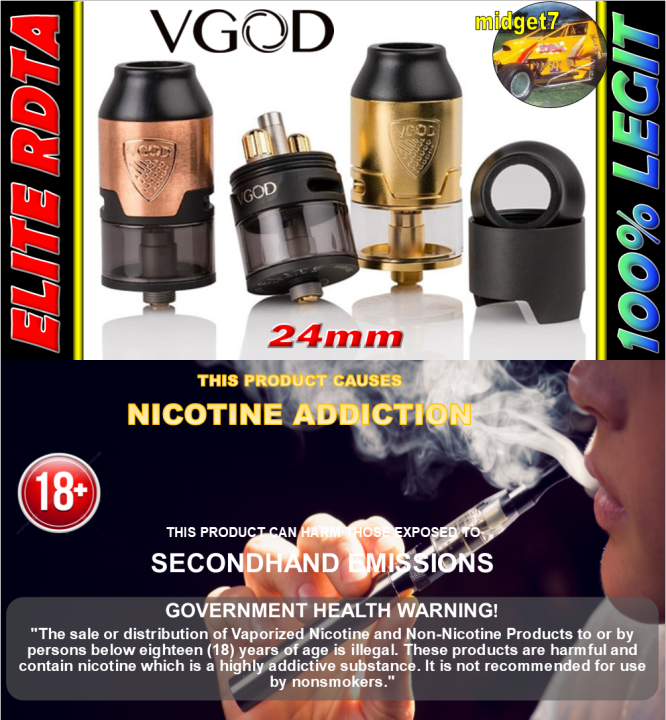 VGOD Elite RDTA 24mm | Lazada PH