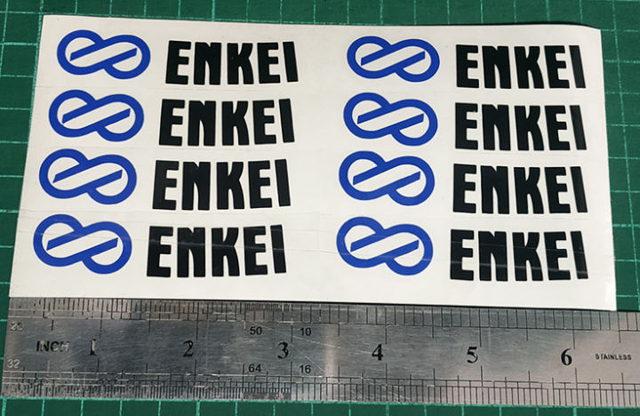Enkei RPF1 rim sticker (Oracal, Germany) | Lazada