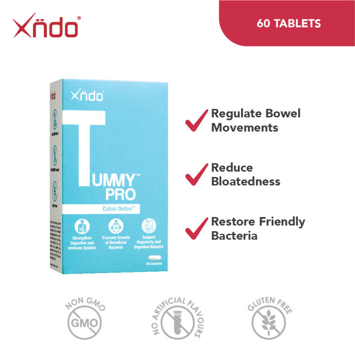 [Restocked] Xndo Tummy™ Pro Colon Detox™ 60s | Promote Optimal ...