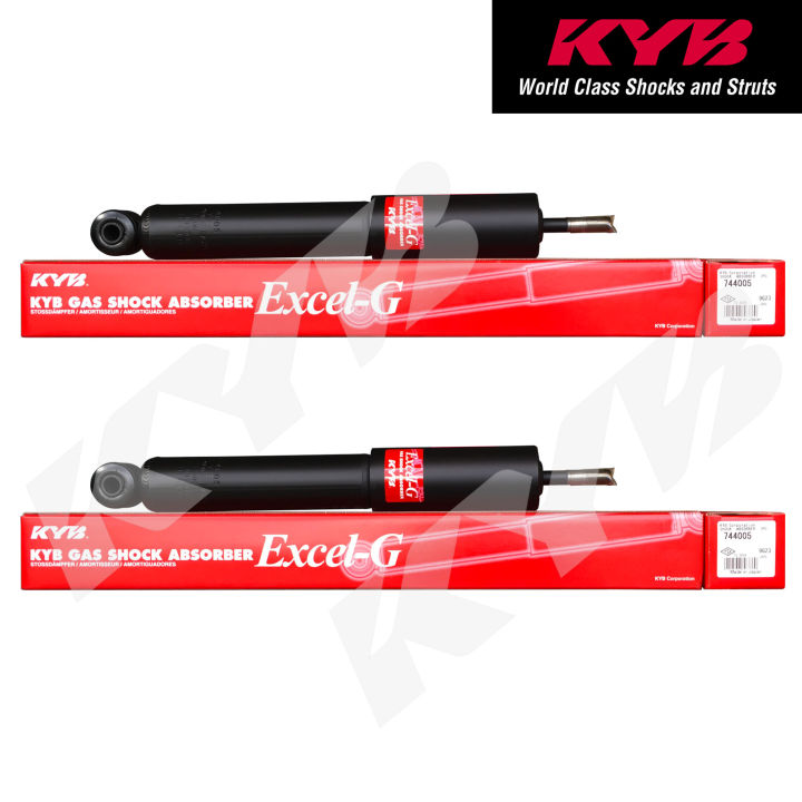 KYB 744005 for Mitsubishi Pajero Fieldmaster Intercooler (Adjustable) 1997 - 2006 Set of 2 Front ...