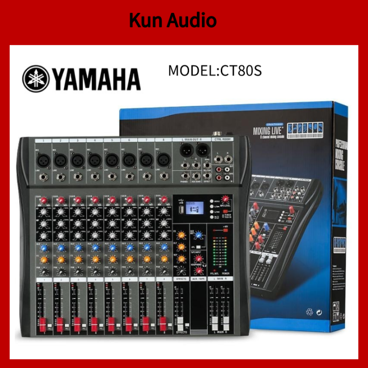 YAMAHA CT-80S 8 channel Mixer Bluetooth | Lazada PH