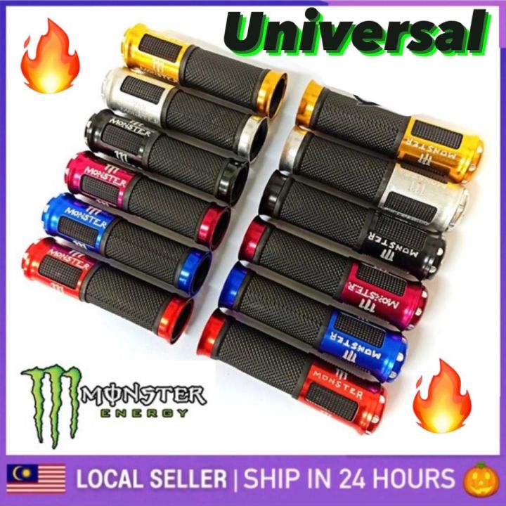 Monster Handle Grip Throttle Grip Pipe Universal EX5 Y15ZR LC135 RS150 ...
